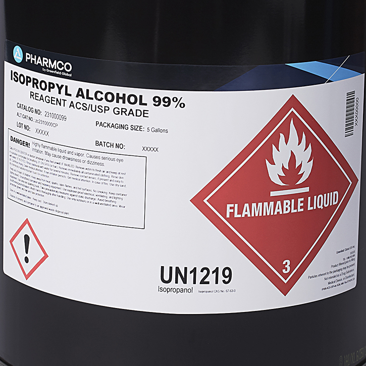 IPA 99% 5 Gal Metal Pail